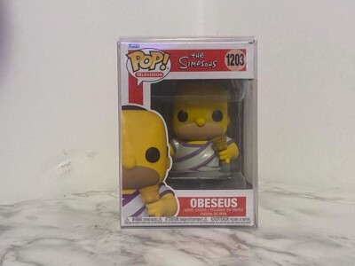 Funko Pop! The Simpsons #1203 Obeseus (Homer Simpson) With Protector | eBay