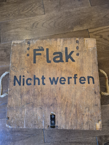 WW2 German Wooden box, case for fuses, 1944 made, last time used in ...