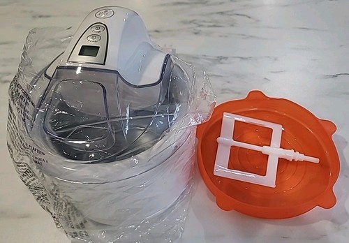 Pampered Chef Electric Ice Cream Maker Compact 1 qt. #1534 PLUS ...