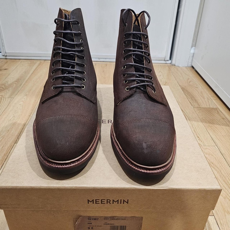 Meermin Rust Waxy Commander 9 UK/10 US | eBay