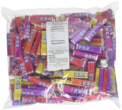 Pez Candy Variety Pack 250 Count Orange Strawberry Lemon Grape ...
