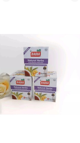 Badia Natural Herbs Slimming Tea Bags, 10 count Total 30 Pack Of 3 Exp ...