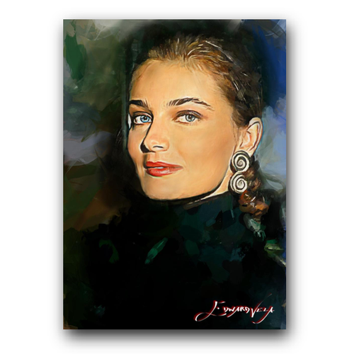 Paulina Porizkova #3 Art Card Limited 26/50 Vela Signed (Celebrities ...