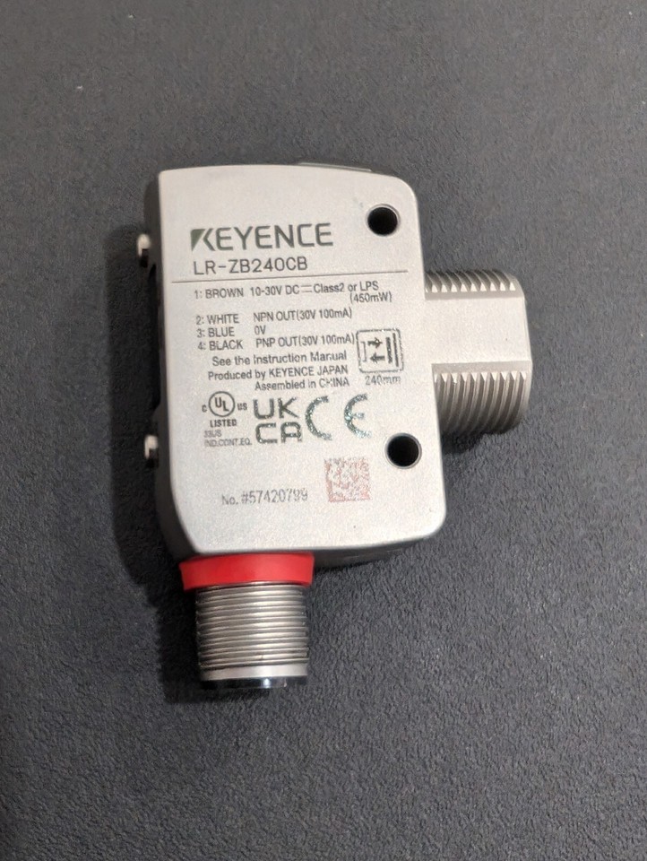 Keyence LR-ZB240CB Laser Sensor. Brand New No Box | eBay