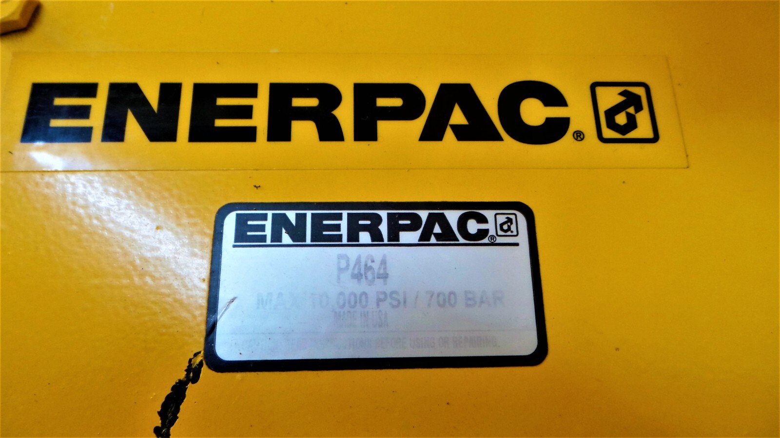 ENERPAC P464 Hydraulic Hand Pump, Double Stage, 10000 PSI. | eBay