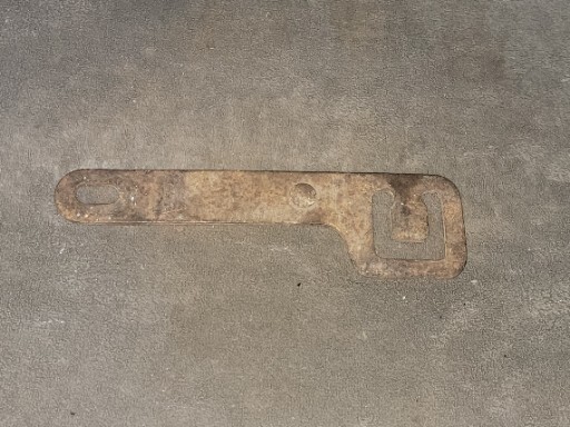 VINTAGE RUSTY RUSTIC STEEL GATE HASP BARN DOOR LATCH RUSTY LOCK GARDEN ...