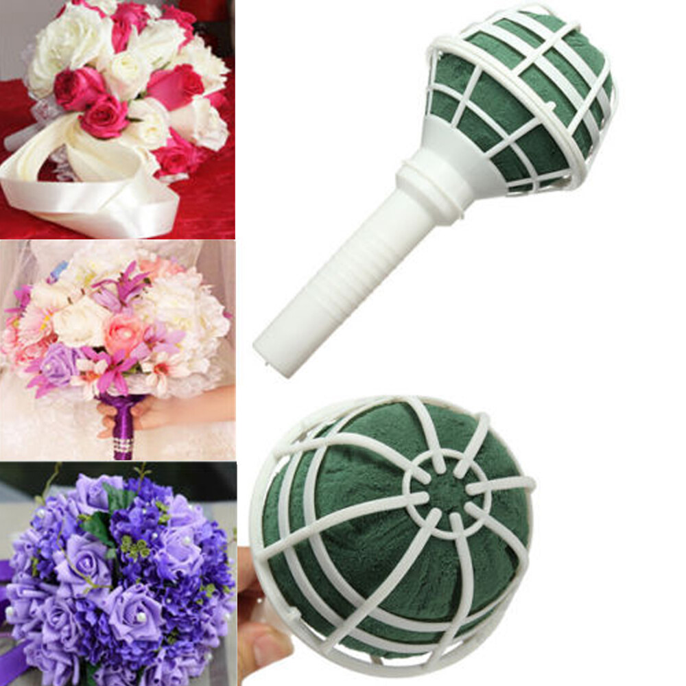 Bouquet Holder With Plastic Handle FloraCraft Gala Bouquet Holder With