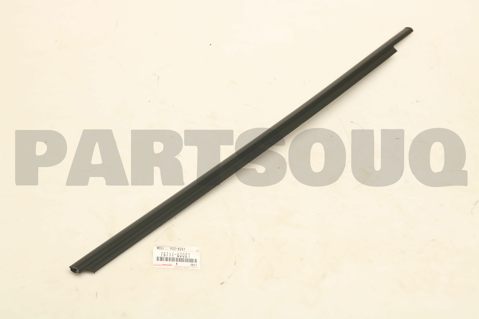 7571160061 Genuine Toyota MOULDING, FRONT DOOR BELT, RH 75711-60061 | eBay