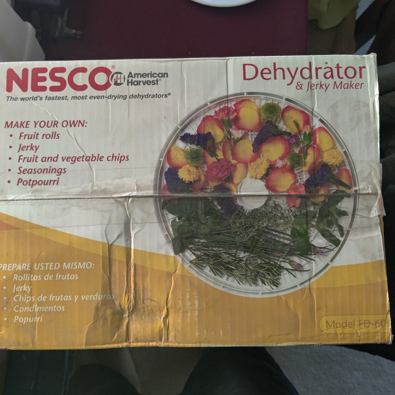 NESCO Snackmaster FD-60 500W Food Dehydrator for sale online | eBay