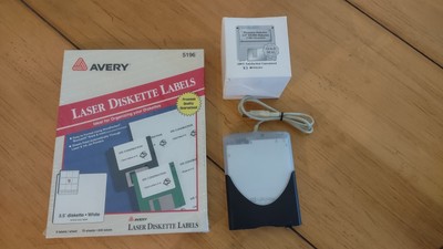 SmartDisk VST Floppy Drive w/23 Diskettes & 630 Labels | eBay