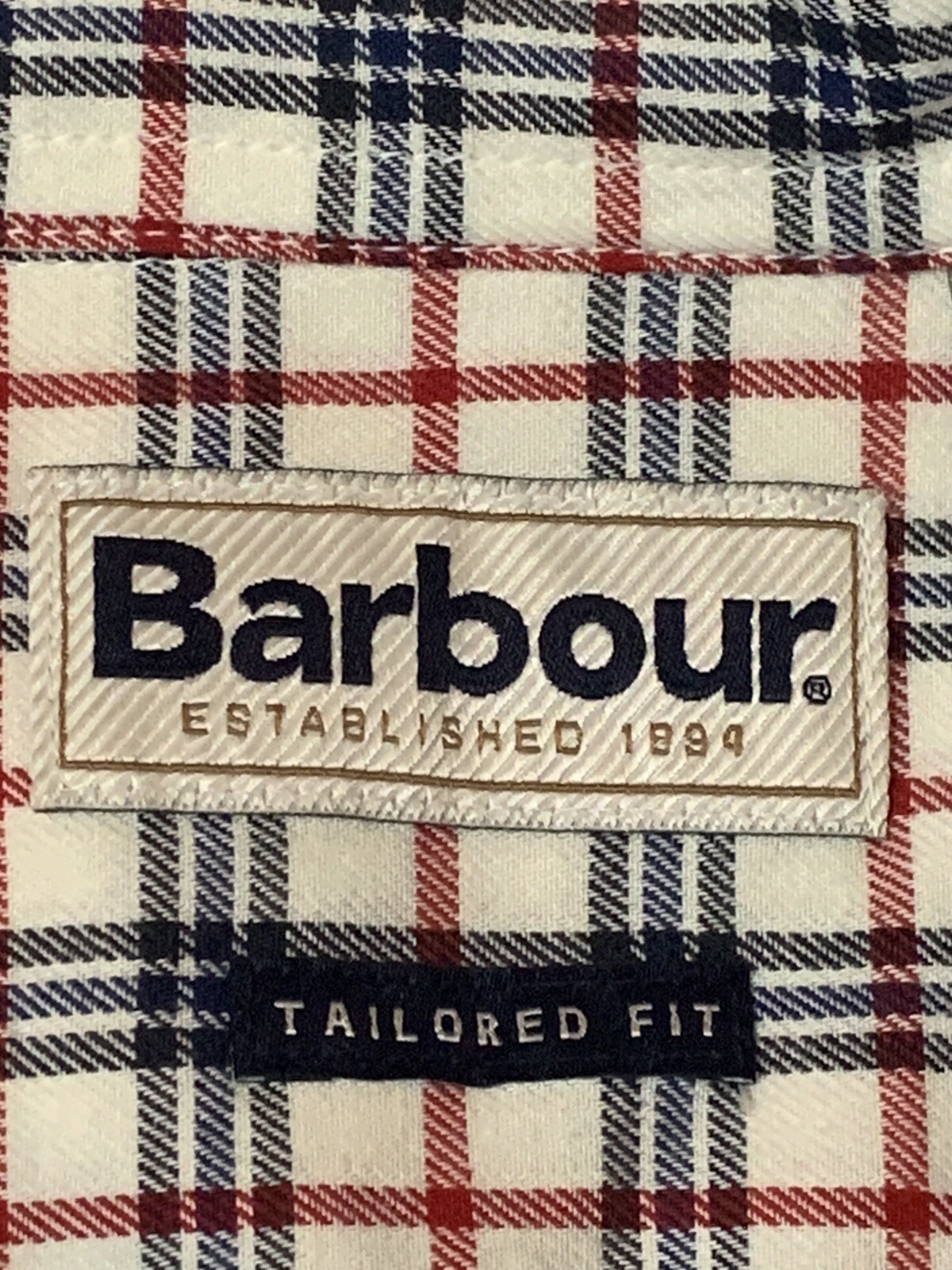 Barbour Mens Stapleton Country Check Plaid Long Sleev… - Gem