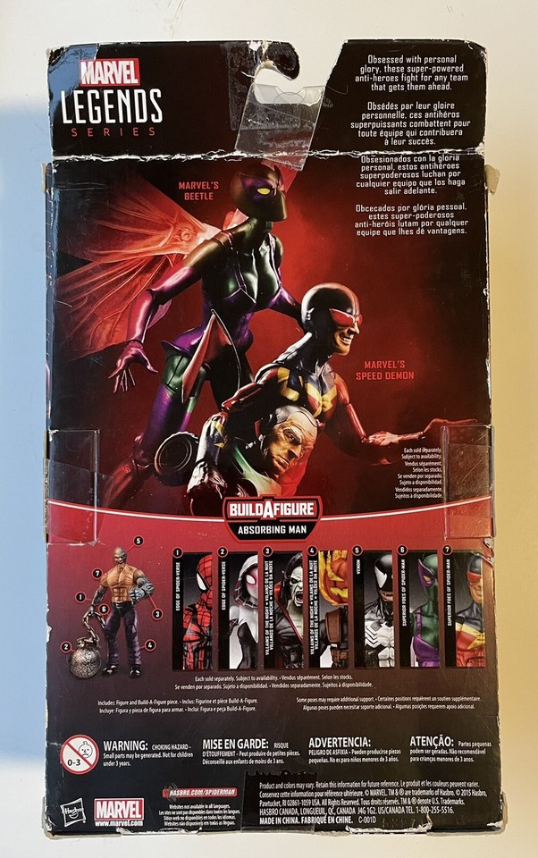 Marvel Legends Series Superior Foes of Spider-Man Absorbing Man Marvel ...