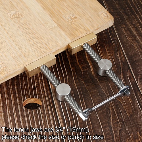 2Pcs Bench Clamps 3/4inch Woodworking Clamps Workbench CNC Precision ...