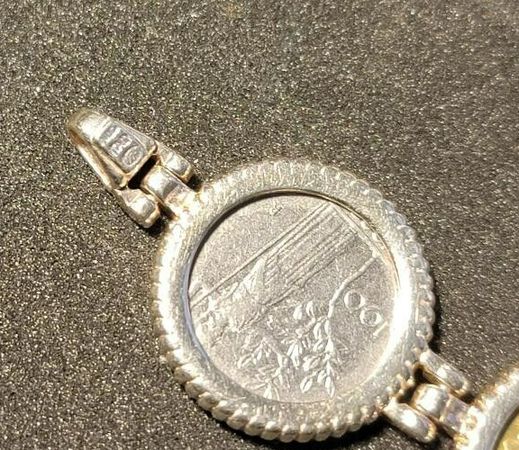 Vintage Italian Designer MILOR High End Italian Coin Sterling Silver ...