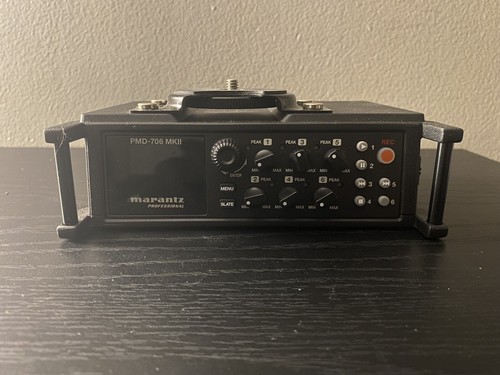Marantz PMD-706 MKII 6-CHANNEL SOLID STATE FIELD RECORDER | eBay