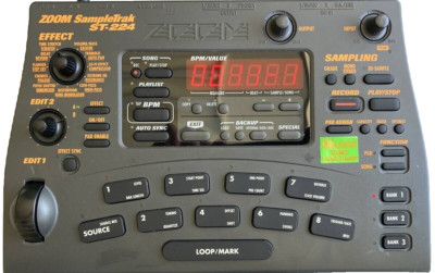 ZOOM Sample Track ST-224 Lo-Fi Sampler Black Good GP | eBay