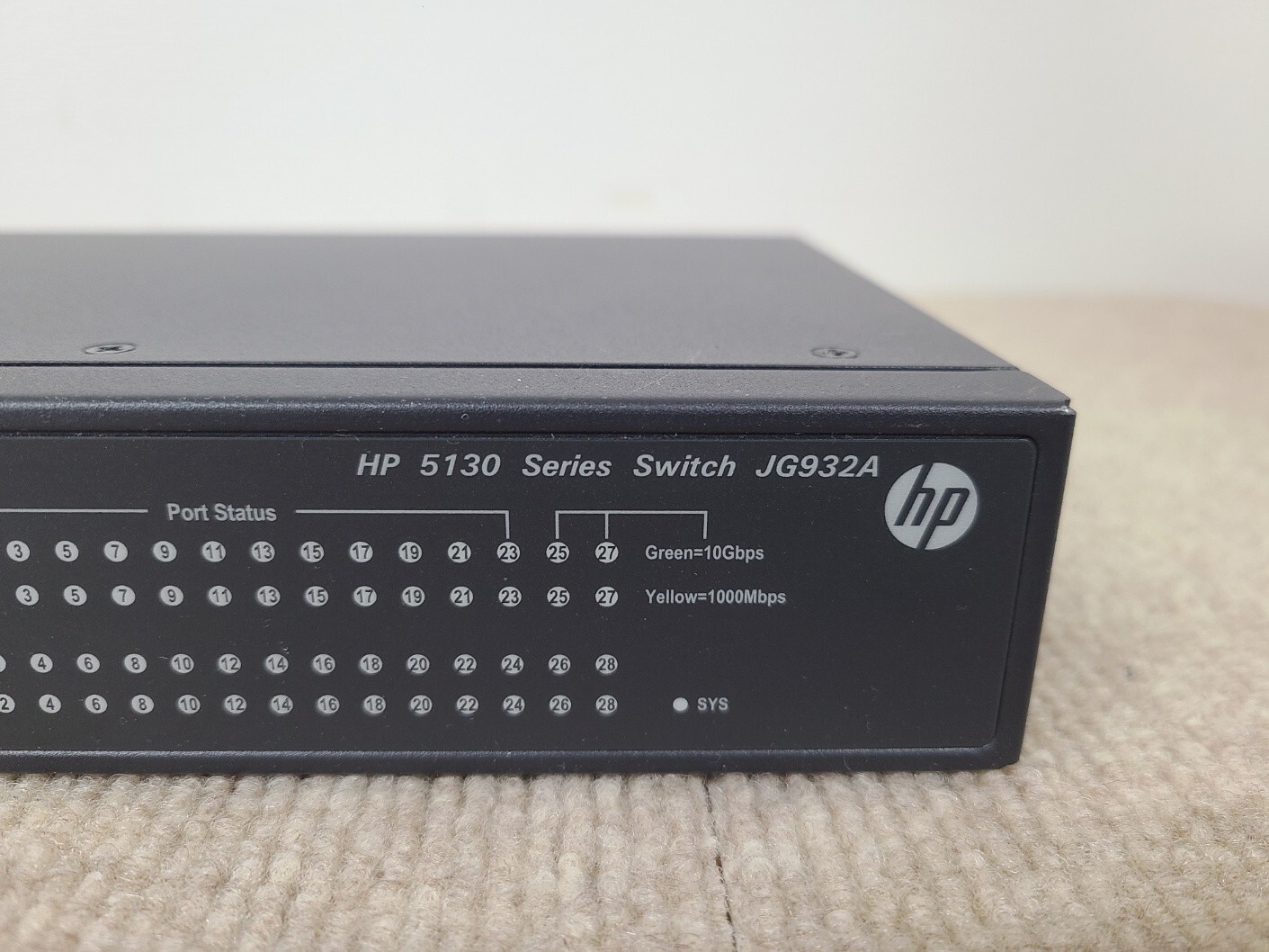 HP 5130-24G-4SFP EI Network Switch JG932A for sale online | eBay