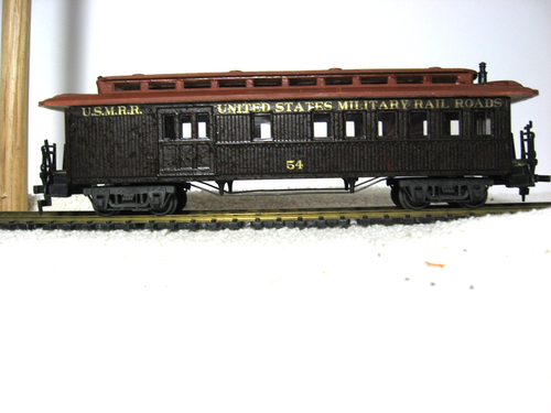 HO scale old time USMRR combination car no.54 designed for your Lincoln ...