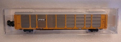 N-scale Auto Rack Train TRAILER TRAIN TTX 89' Tri-Level Closed ETTX ...