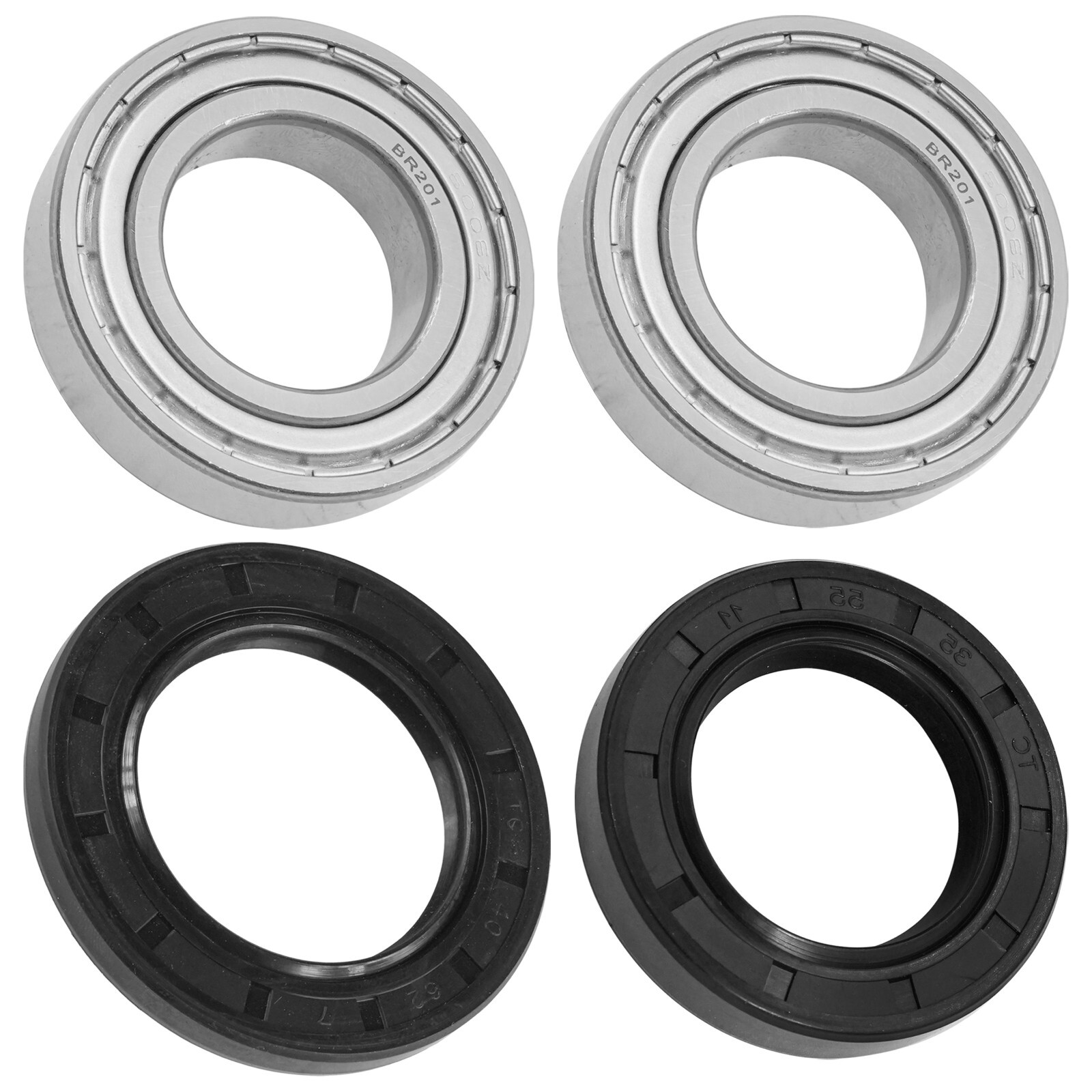 Caltric Axle Rear Hub Bearings For Yamaha YFZ50 2017-2023 BD3-F53N4-00 ...