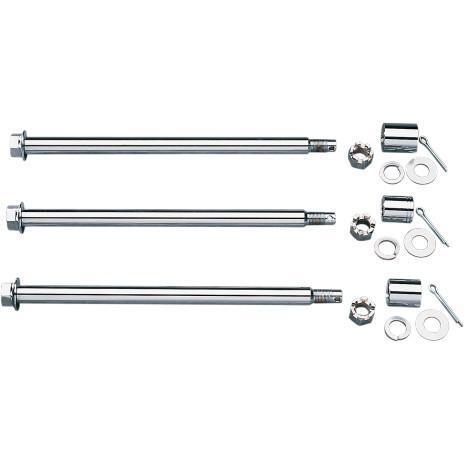Drag Specialties Chrome Axle Kit Rear for Harley Dyna FXD 1991-1999 DS ...