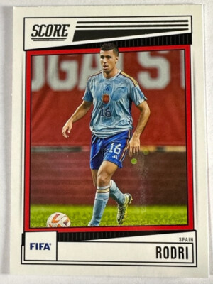 2022-23 Panini Score FIFA Card Spain Rodri | eBay