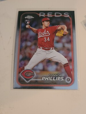 2024 Topps Chrome Base #20 Connor Phillips - Cincinnati Reds | eBay
