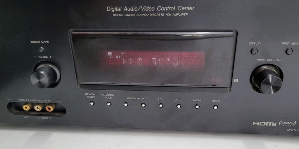 Sony STR-DG720 Digital Audio/Video Multi Channel AV Receiver Bundle ...