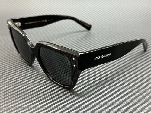 DOLCE & GABBANA DG4471 501 87 Black Grey Women's 52 mm Sunglasses | eBay