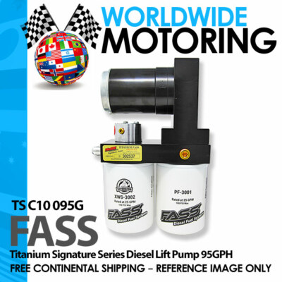 TSC10100G FASS TItanium Fuel Lift Pump 100GPH fits 2001-2010 GM Duramax ...