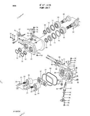 DISC DRIVING,SHAFT FITS HITACHI EX200-3 HPV091 HPVO91 HYDRAULIC PUMP ...