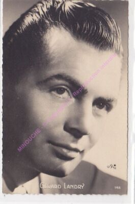 Cpsm RPPC STAR Gerard Landry Photo STAR EDT O. P.148 | eBay