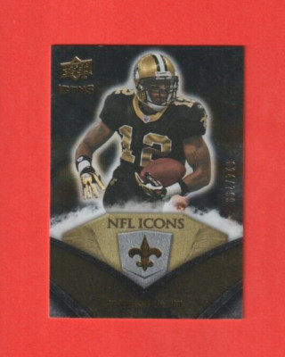 2008 Upper Deck Icons NFL ICONS SILVER # NFL23 Marques Colston SAINTS ...