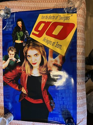 Go movie poster rolled 28x41 Katie Holmes Sarah Polly Scott Wolf Jay ...