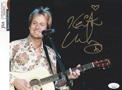 KEITH URBAN Signed Autograph Photo 8x10 JSA Country Music | eBay