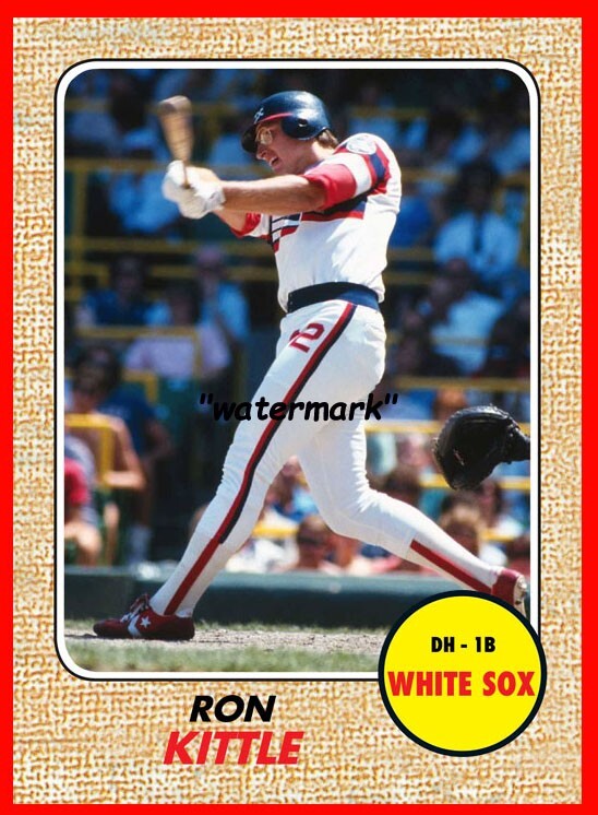 RON KITTLE CHICAGO WHITE SOX HIGH QUALITY FRIDGE MAGNET!! | eBay