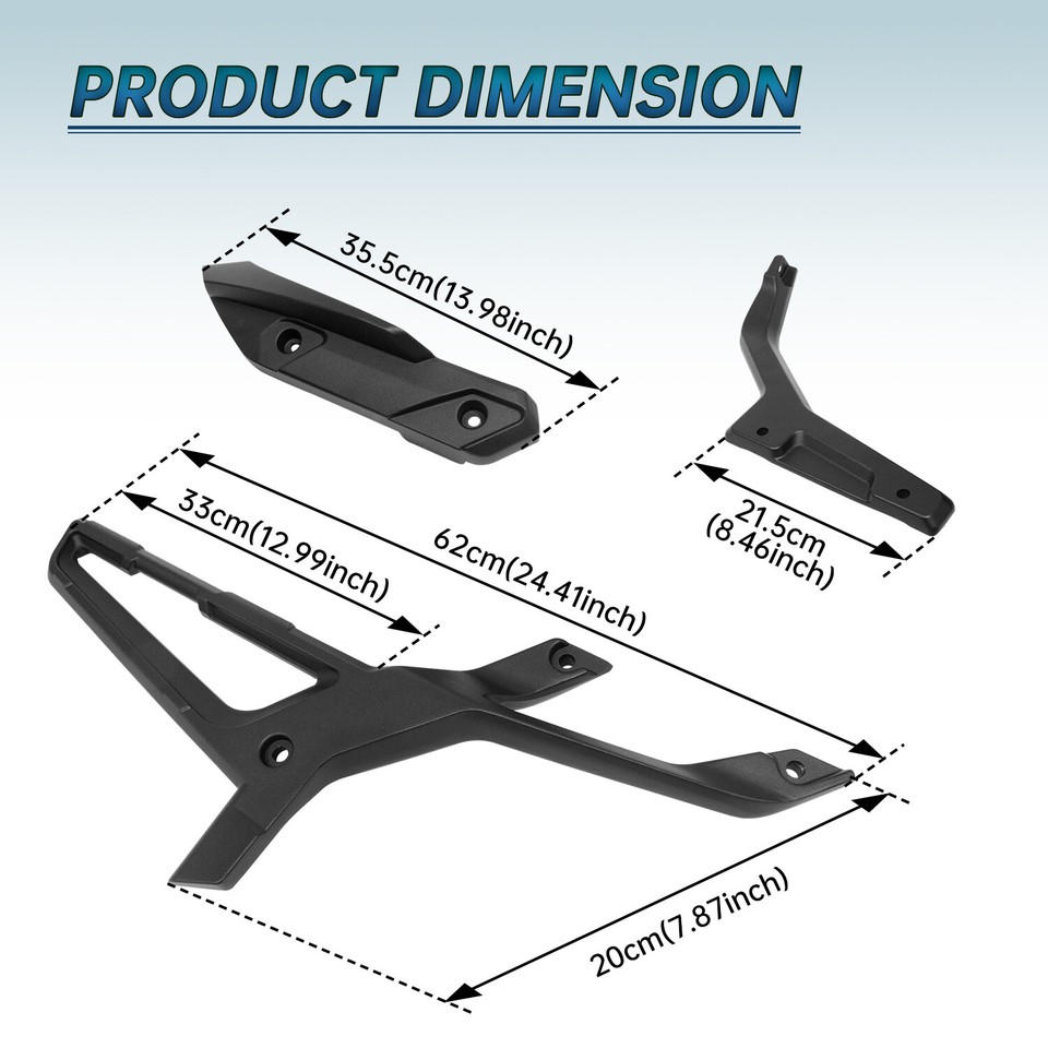 Aluminum Saddlebag Rack Luggage Bag Support for Can-Am Ryker #219400856 ...