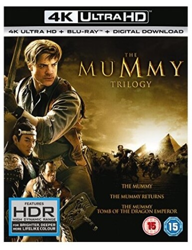 THE MUMMY TRILOGY - THE MUMMY / RETURNS / TOMB OF THE DRAGON [UK] NEW ...