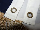 3x5 Embroidered Christian Gold Fringe 210D Sewn Nylon Grommets Flag ...