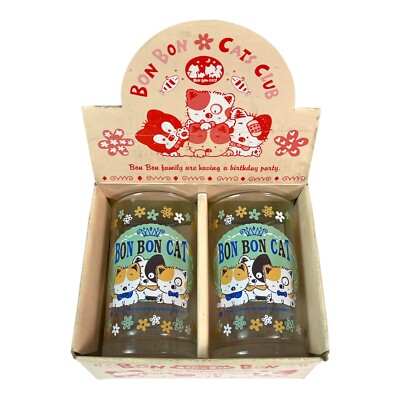 Bon Bon Cat Club - Glass Set of 2 with Display Box - Chyuan Shyang Co ...