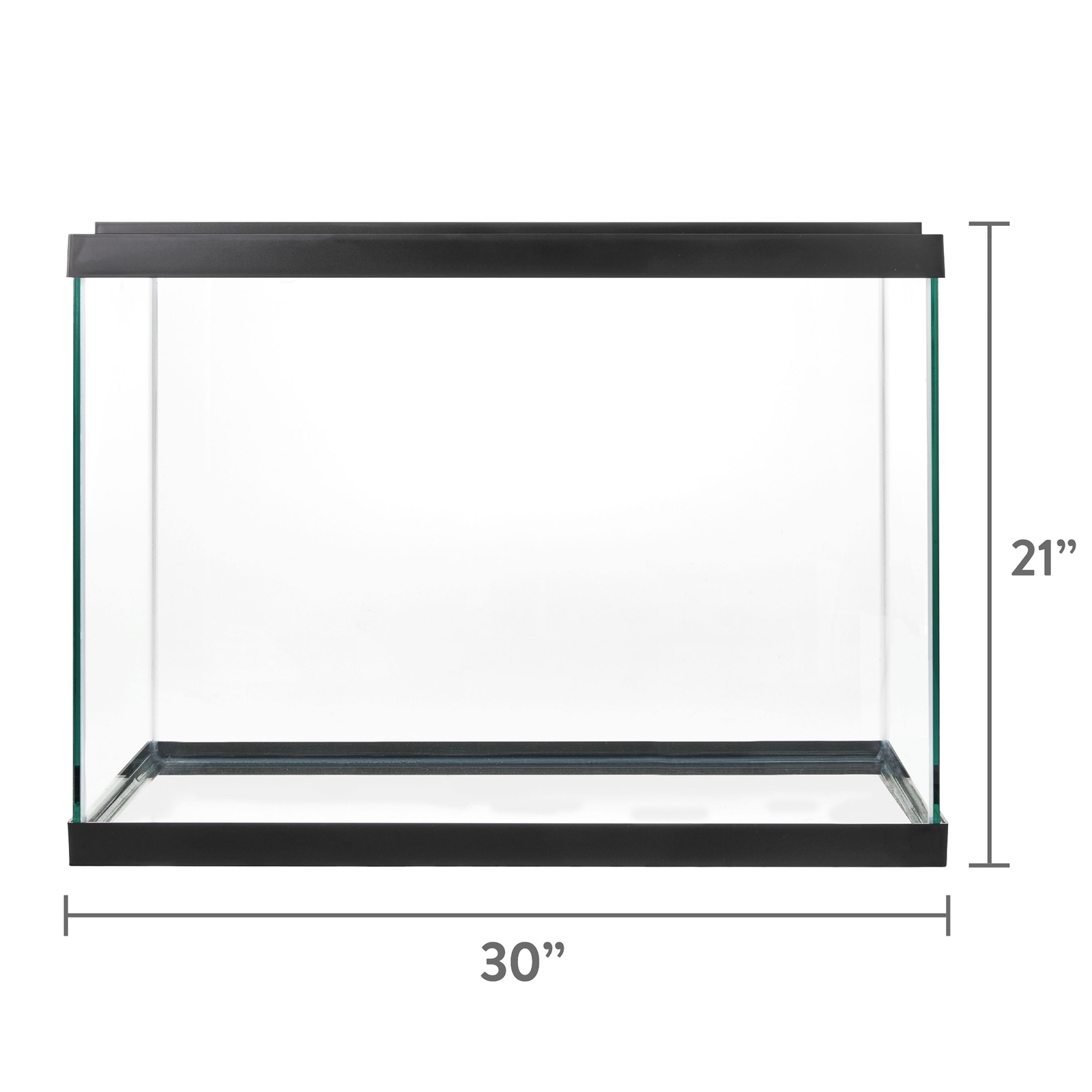 Glass 20 Gal Aquarium Starter Kit Fish Tanks W/Led Hood Llight 3Stage ...