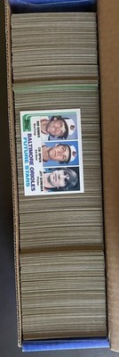 1982 Topps Complete Set Cal Ripken RC | eBay