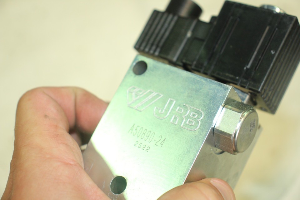 JRB Hydraulic Valve A50890-24 L1 12/24V for Paladin Paving | eBay