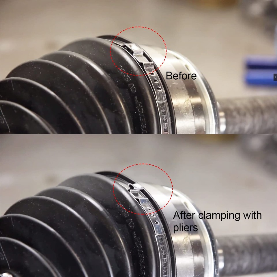 Offset Boot Clamp Pliers Black (30600) US STOCK | eBay