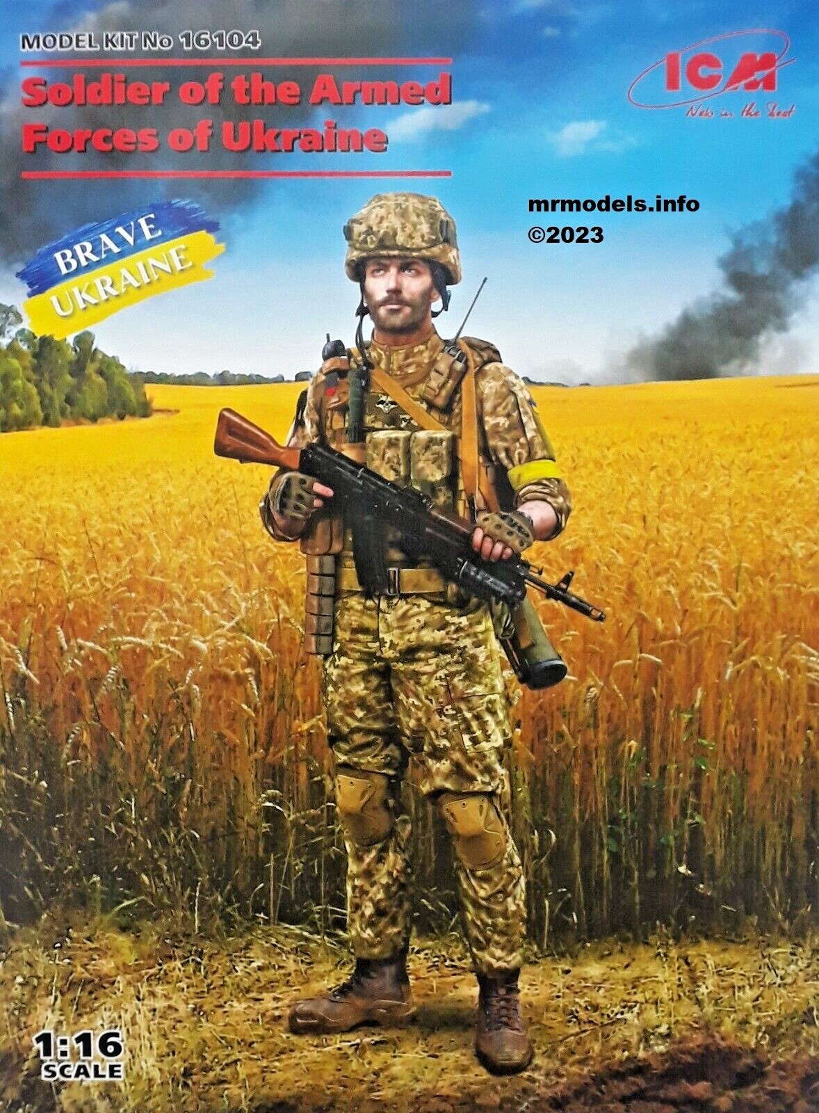 ICM 1/16 Figure New Plastic Model Kit Military Figures 1 16 Mr Models ...