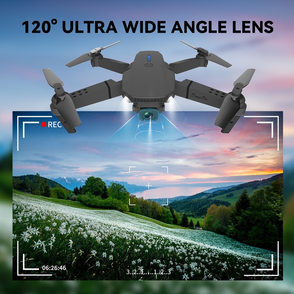 Aerial Photography 4K Dual Camera HD RC Drone High Altitude Photography ...