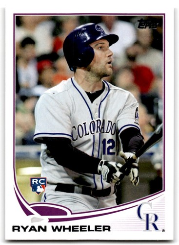 2013 Topps Ryan Wheeler Rookie Colorado Rockies #488 | eBay