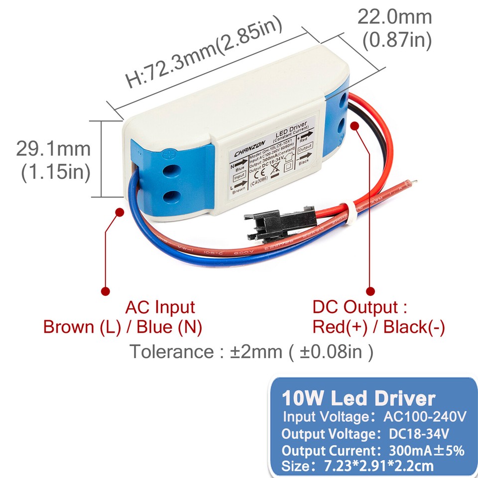300Ma 450Ma 600Ma 900Ma 1500Ma Constant Current High Power Supply Cob ...