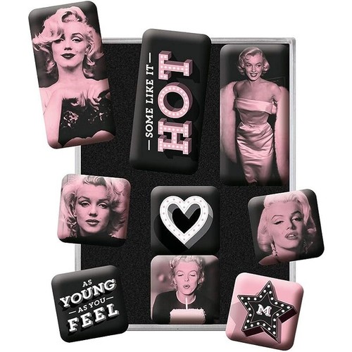 9pc Nostalgic Art Marilyn Monroe Some Like It Hot Magnet Set - Kitchen ...