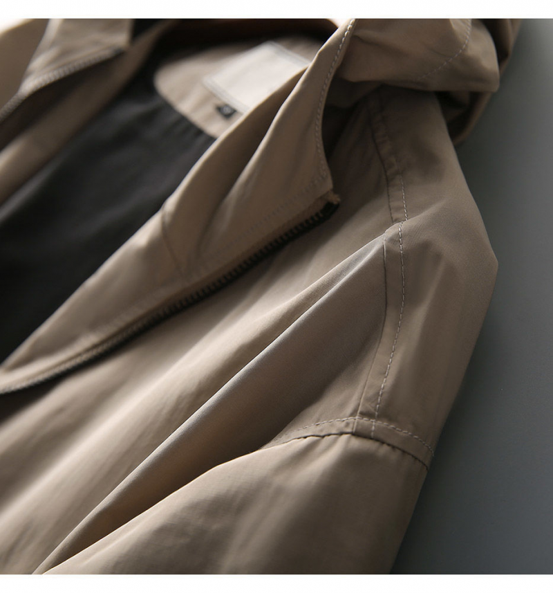 Women's Fashion Trend Windbreaker Jacket Simple Casual Loose Short ...